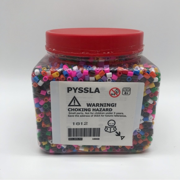 IKEA | Toys | Melt And Fuse Ikea Pyssla Beads Assorted Multicolor ...